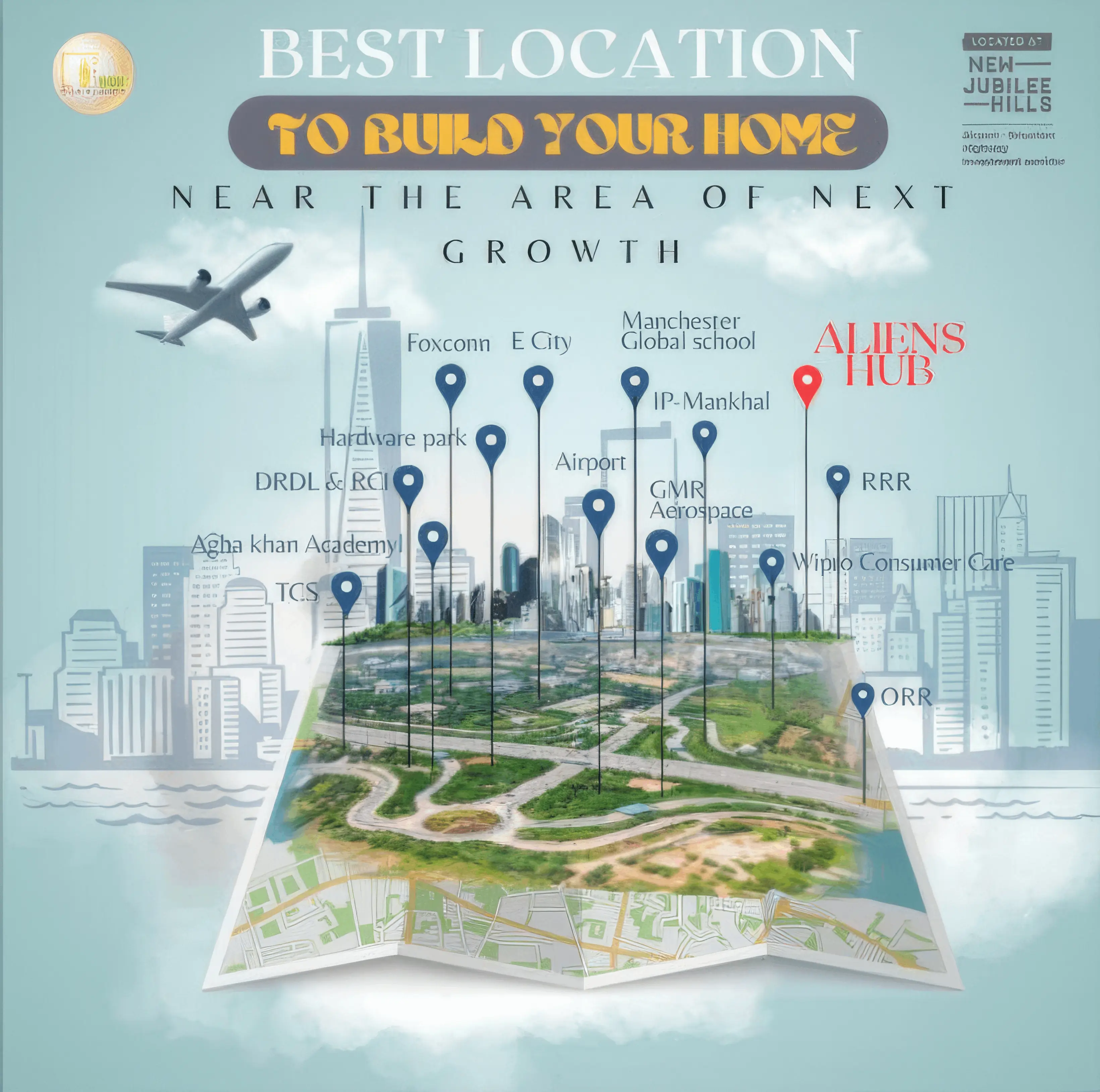 Aliens Hub - Plots for Sale in Hyderabad | Srisailam Highway